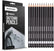 Professional Graphite Pencils 8B-6H Triangular (Set of 12) – Pencil Buddies